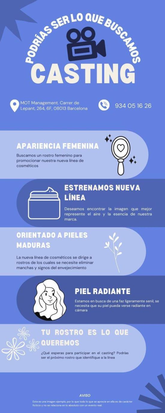 10 tips para prepararte para un casting - Mot Management